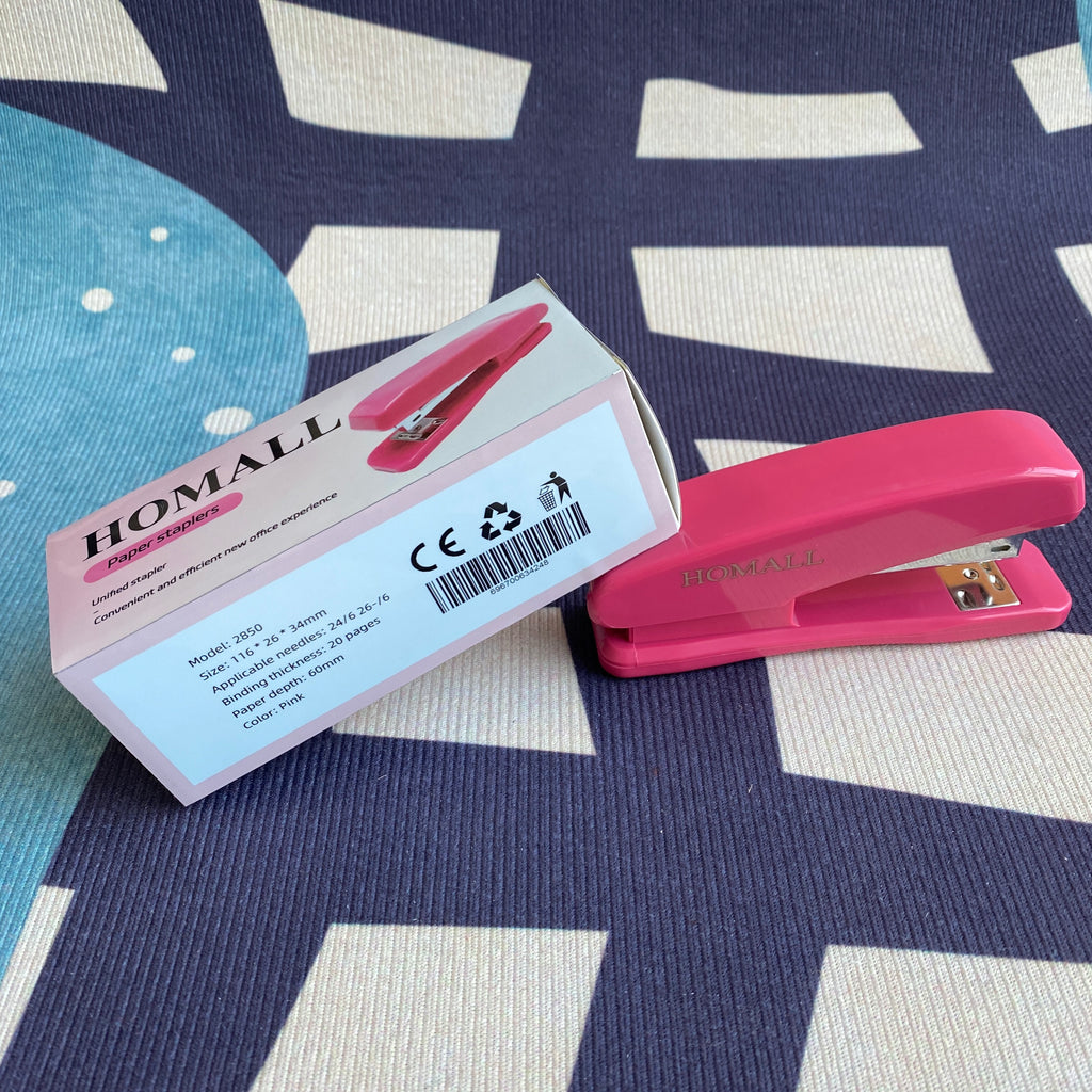 Homall Paper stapler, large volume commercial stapler, jam free, metal ...