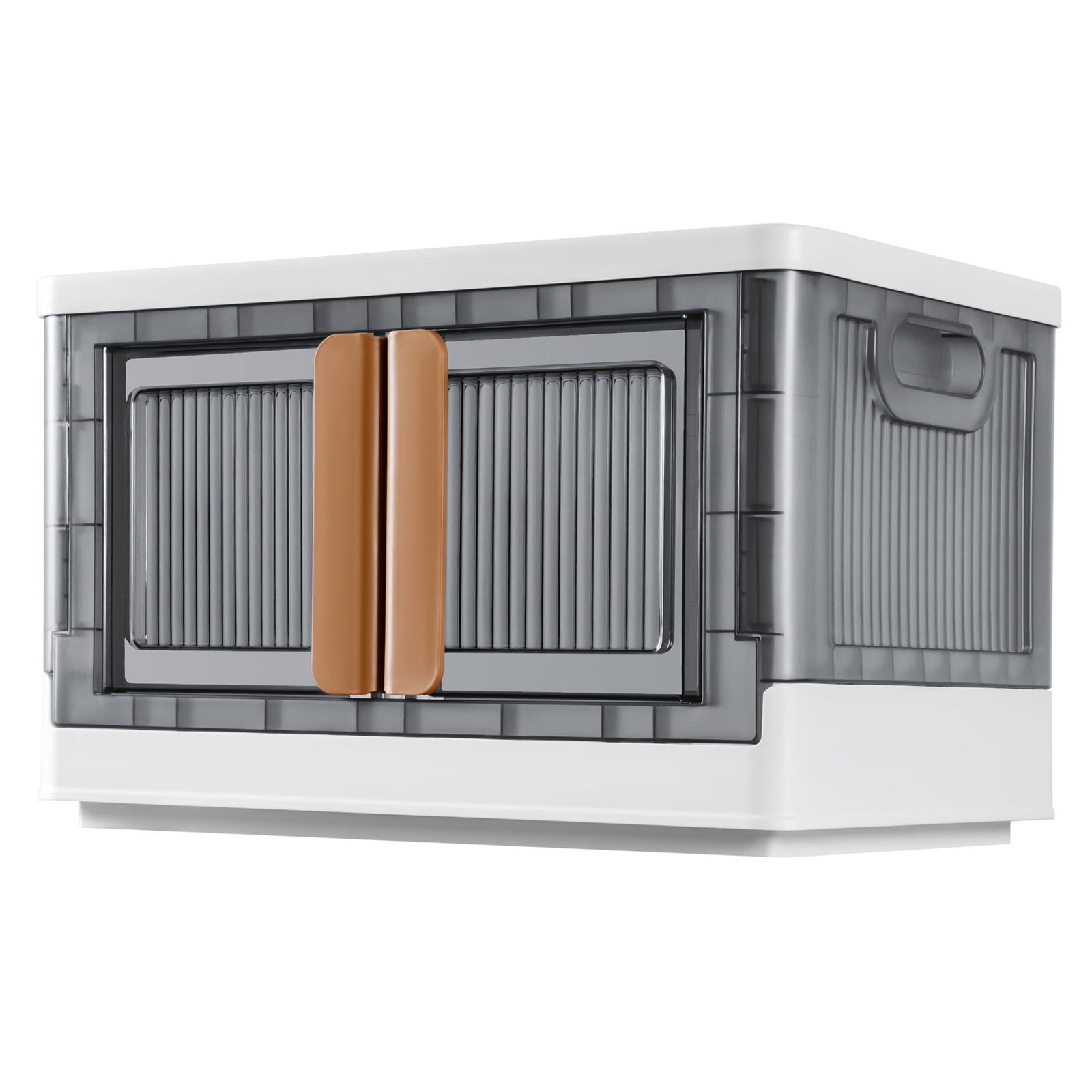 Homall Collapsible Storage Bins with Lids, Folding Storage Box, Stacka