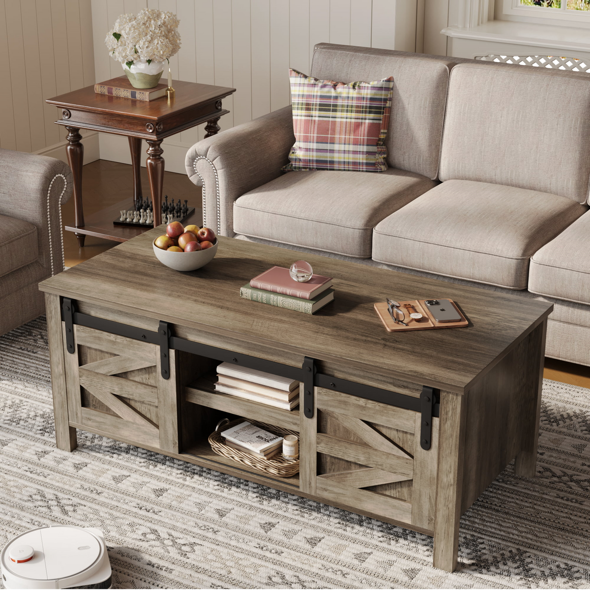 Barn house coffee table store