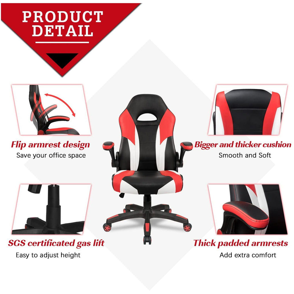 Homall Gaming Chair High Back Leather Racing Computer Chair – homalldirect