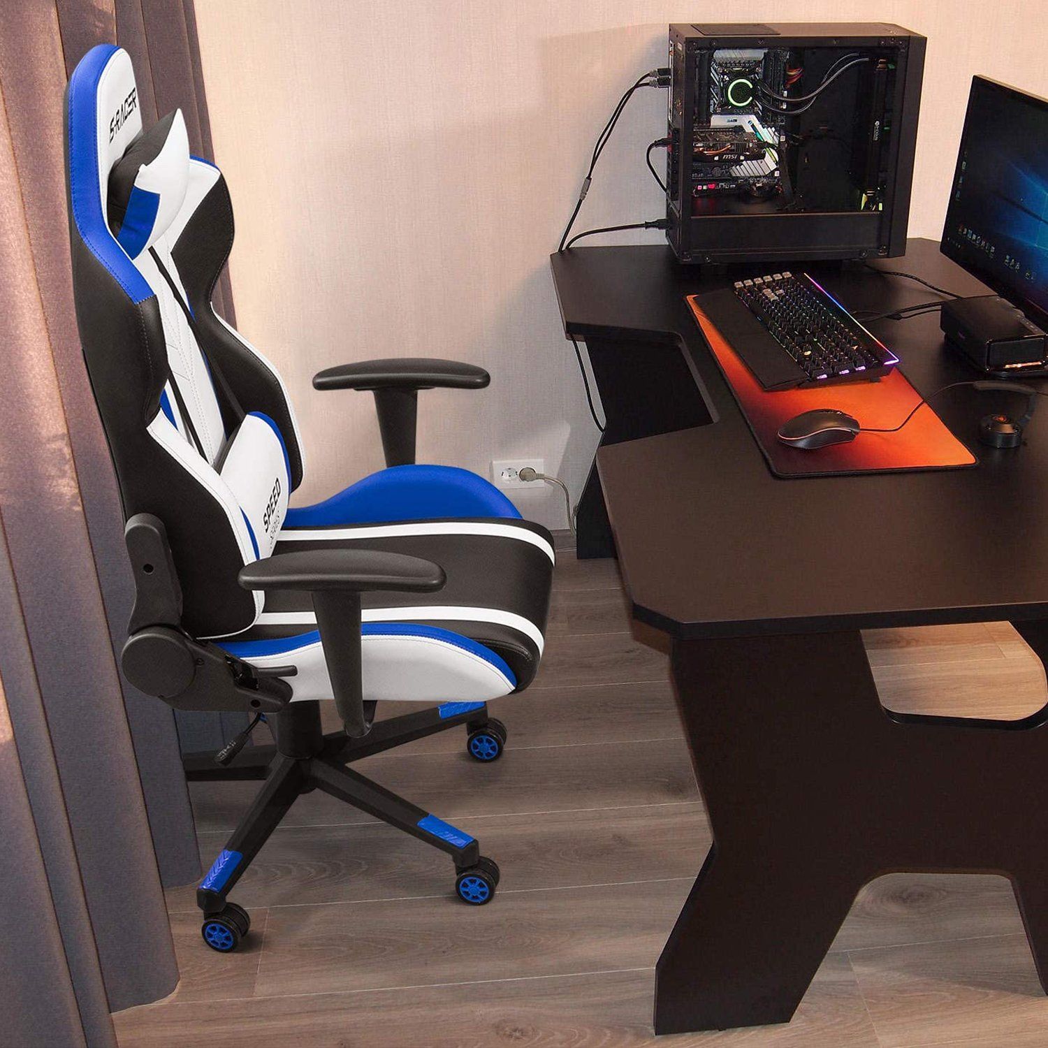 Homall Gaming Chair S-racer Chair Ergonomic High Back Computer Chair P